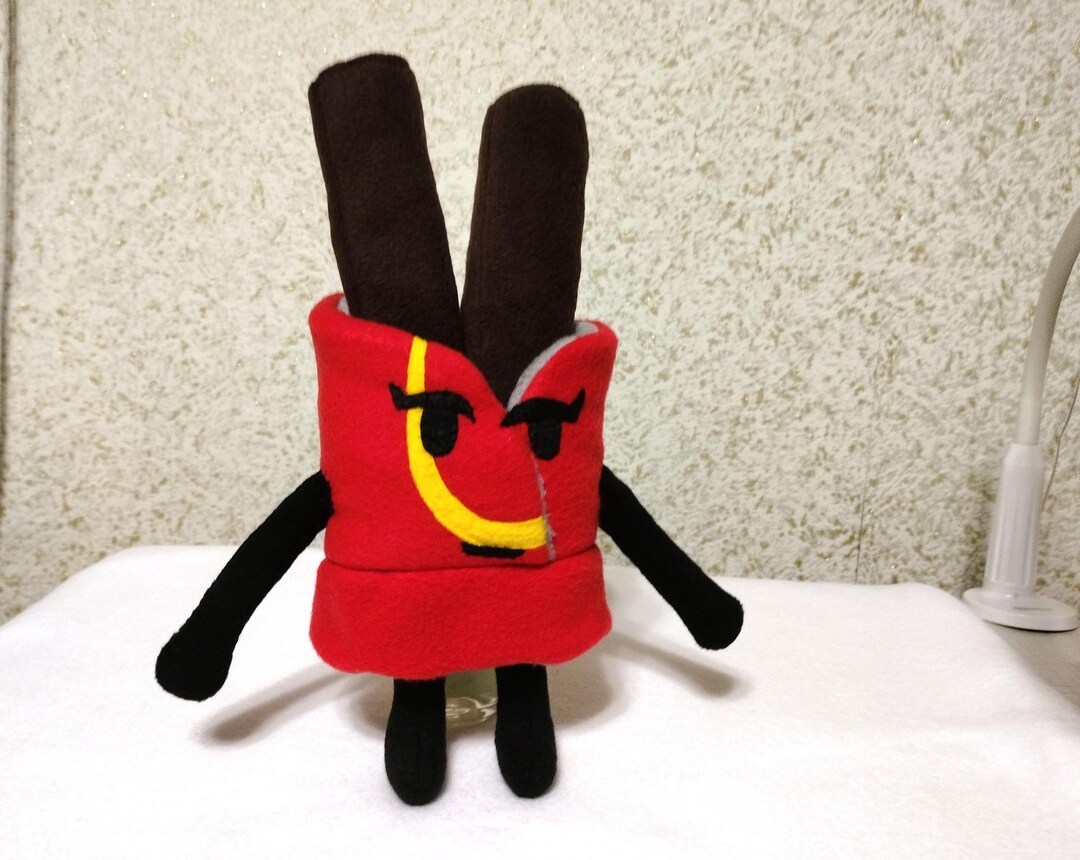 Burner Object Show Incpired Funmade Plush 32 Cm or 12. 5 Inches - Etsy