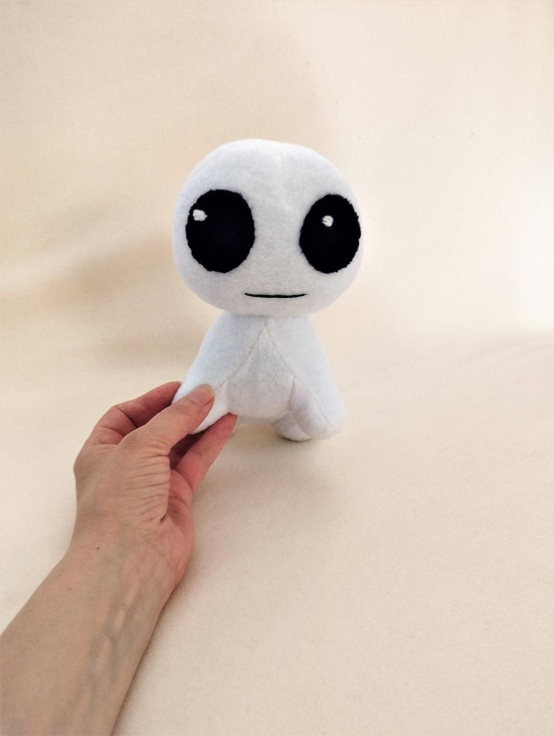 TBH White Yippee Creature Plush Sewing Pattern PDF Cute - Etsy