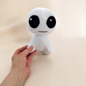 TBH - White Yippee Creature Plush Sewing Pattern PDF Cute Plush Tbh ...
