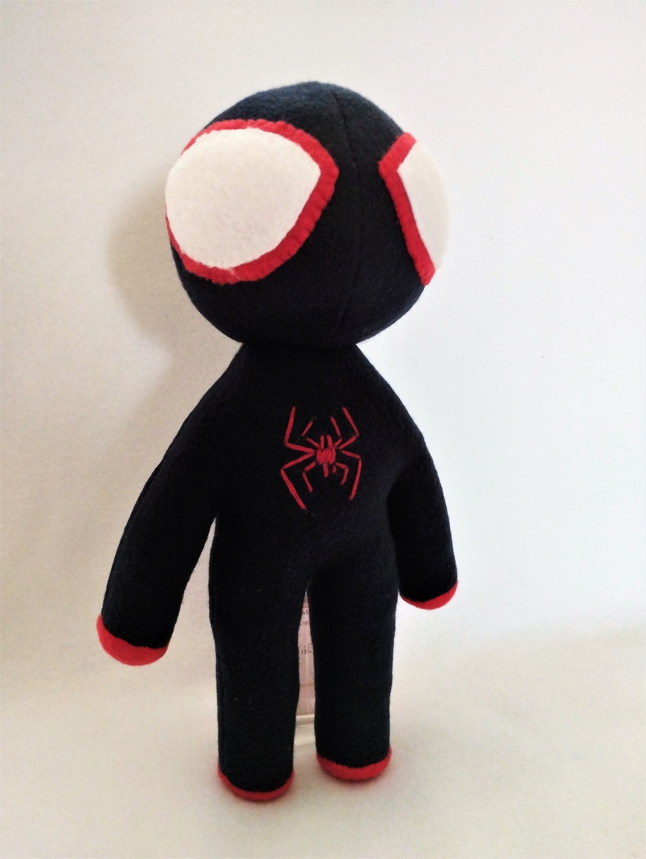 Miles Man Spider Suit Beyond the Spiderverse Inspired Plush - Etsy