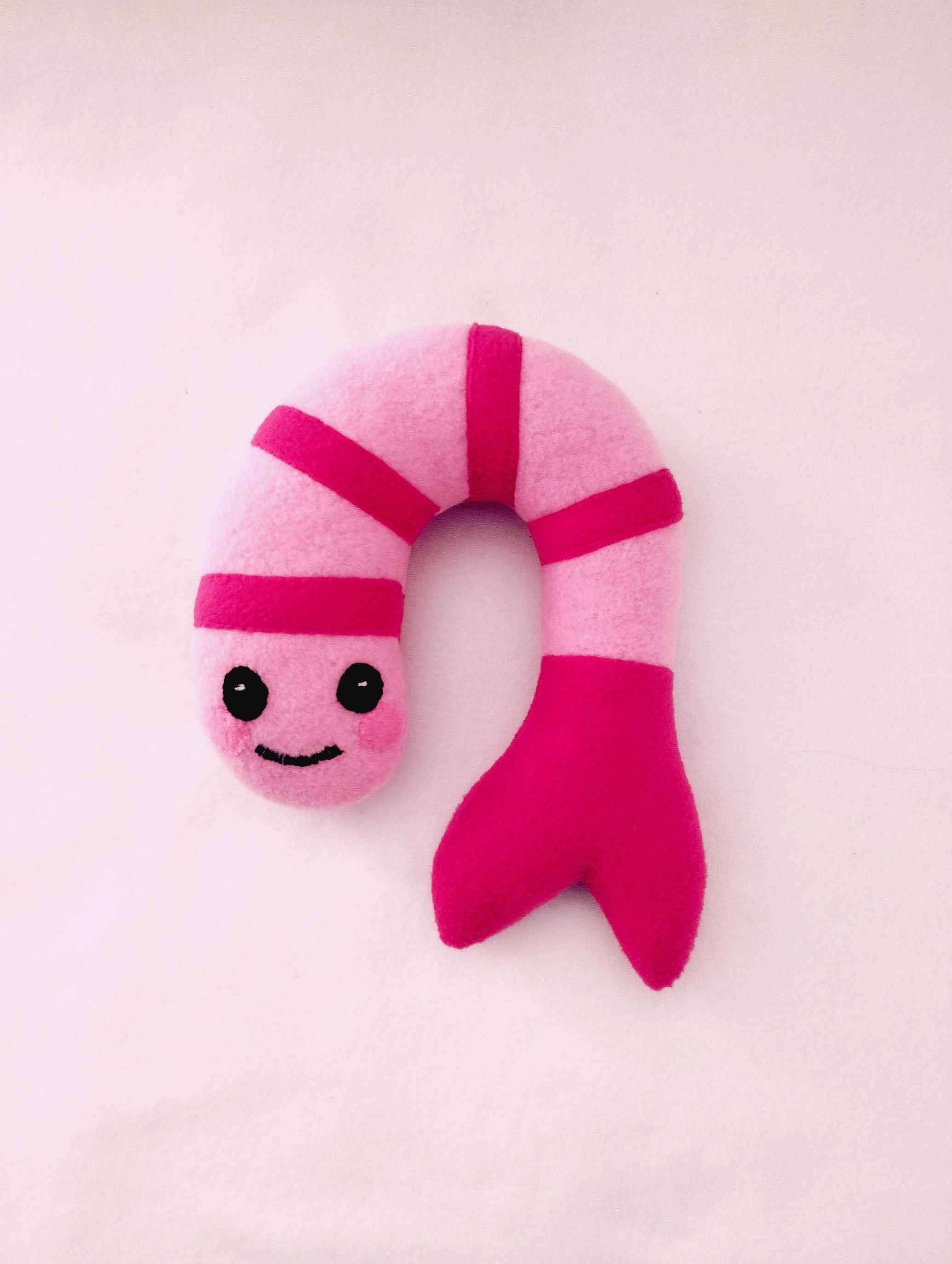 Kawaii Shrimp Plush Toy - Etsy