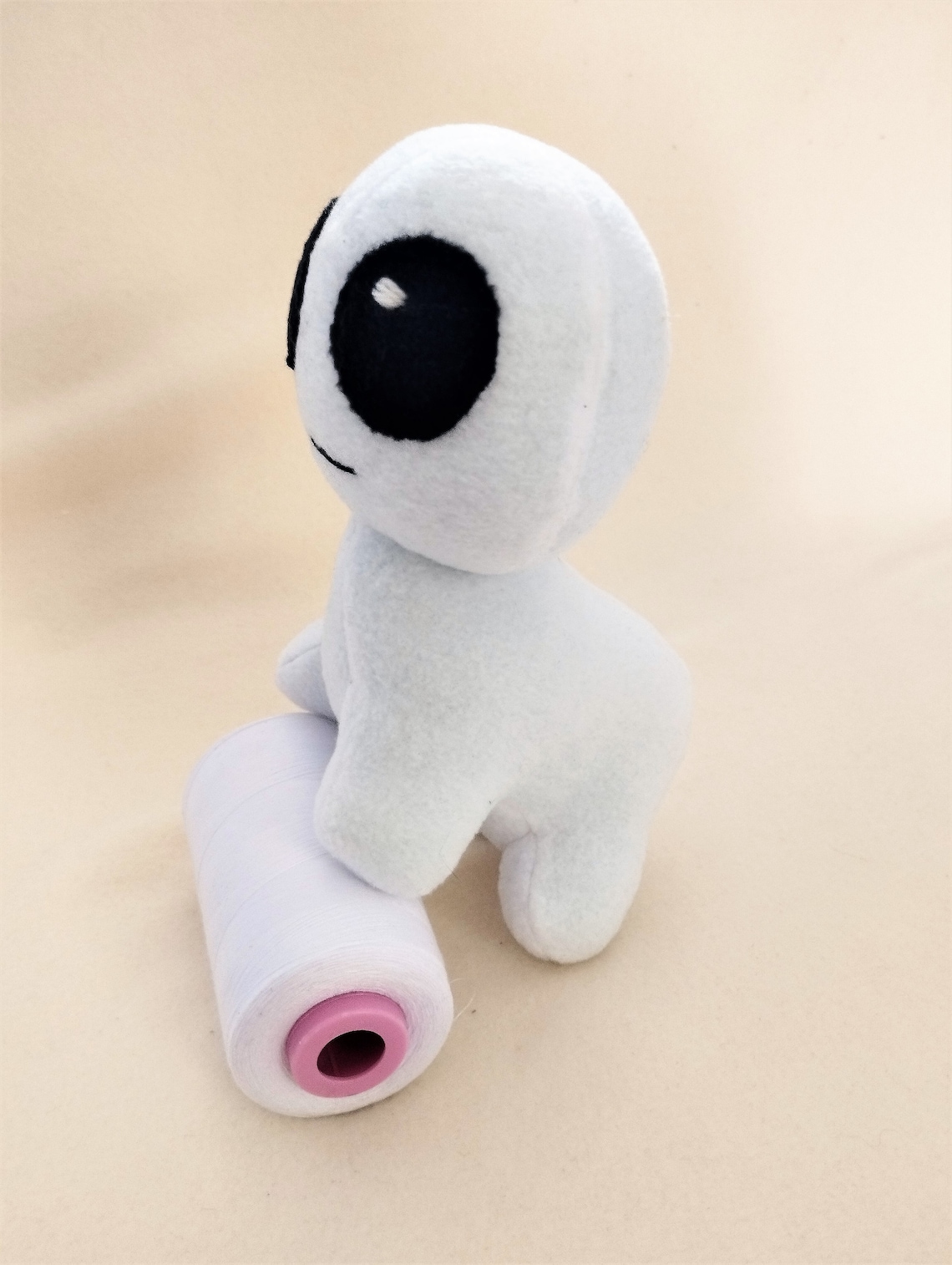 TBH White Yippee Creature Plush Sewing Pattern PDF Cute - Etsy