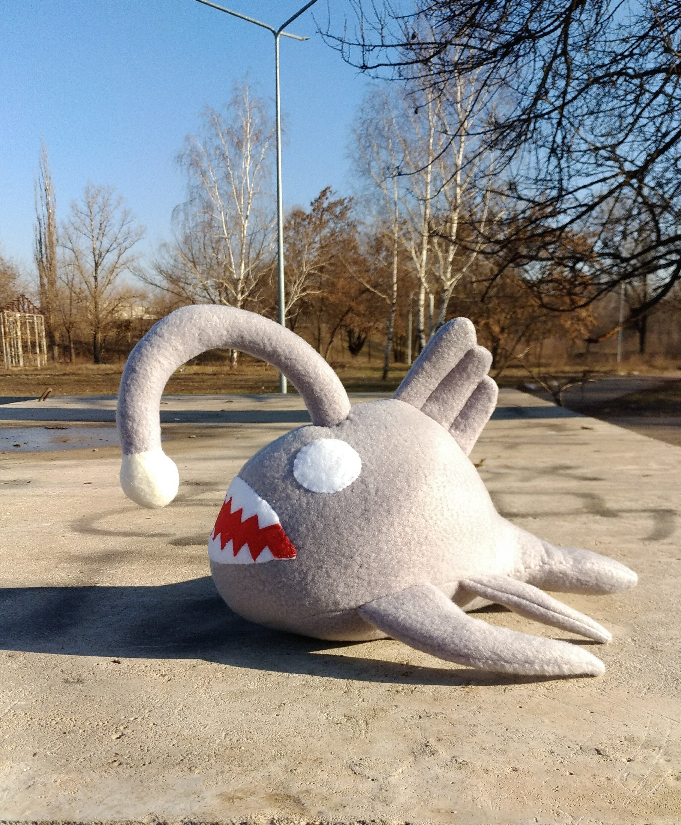 That's No Moon Plush Inspired by Trevor Henderson Soft - Etsy