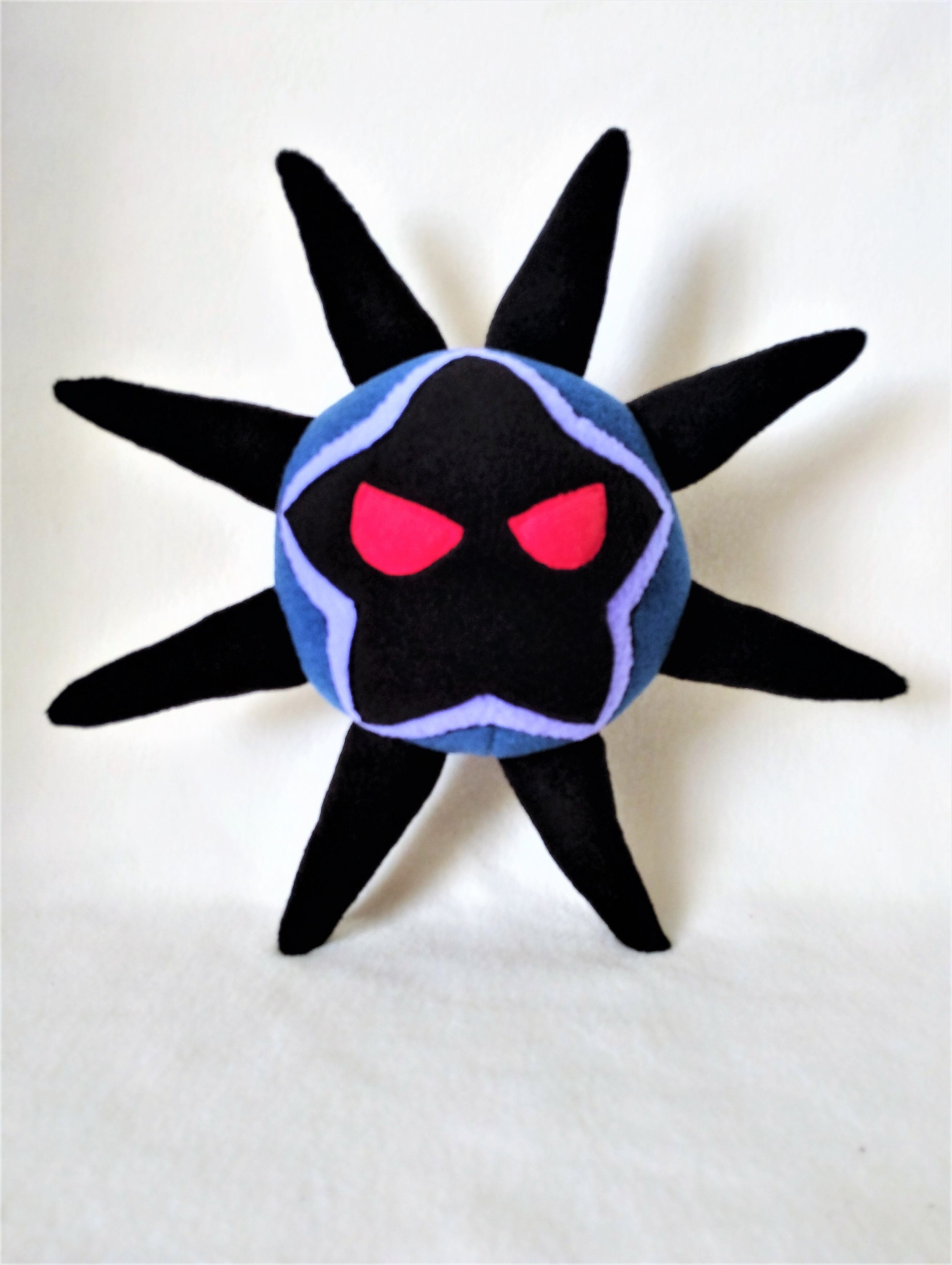 Mario Bros Dark Star Monster With Spikes From Paper Mario - Etsy