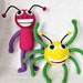 Gerdo Bugbo Posable Plush Toy Gift for Kids Bugbo Flash Series Plushie ...