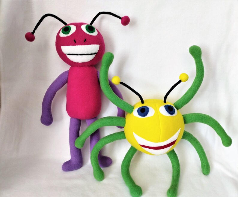 Gerdo Bugbo Posable Plush Toy Gift for Kids Bugbo Flash Series Plushie ...