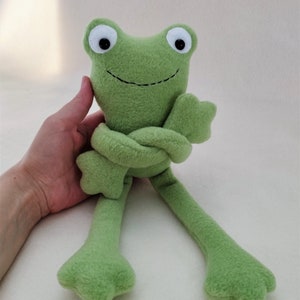 Frog Plush Stuffed Animal Sewing Pattern PDF Frog and Toad - Etsy