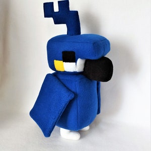 Minecraft Parrot With Spikes Vicious Plush Toy - Etsy
