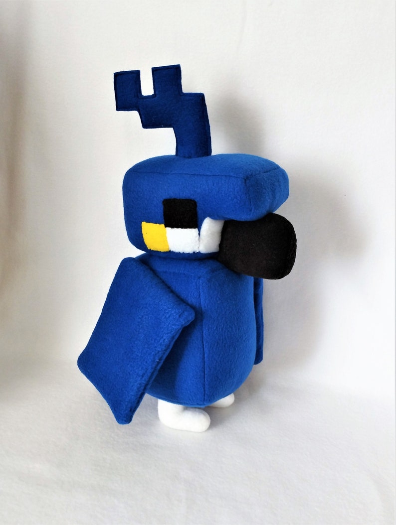 Minecraft Parrot With Spikes Vicious Plush Toy - Etsy