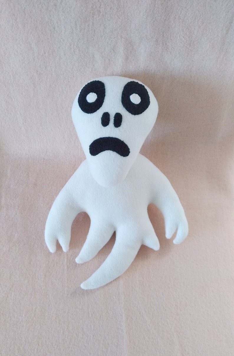 Alien Ghost Plush Inspired by Trevor Henderson Soft Toy - Etsy