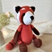 Red Panda Plush Plush Sewing Pattern Stuffed Animal PDF - Etsy