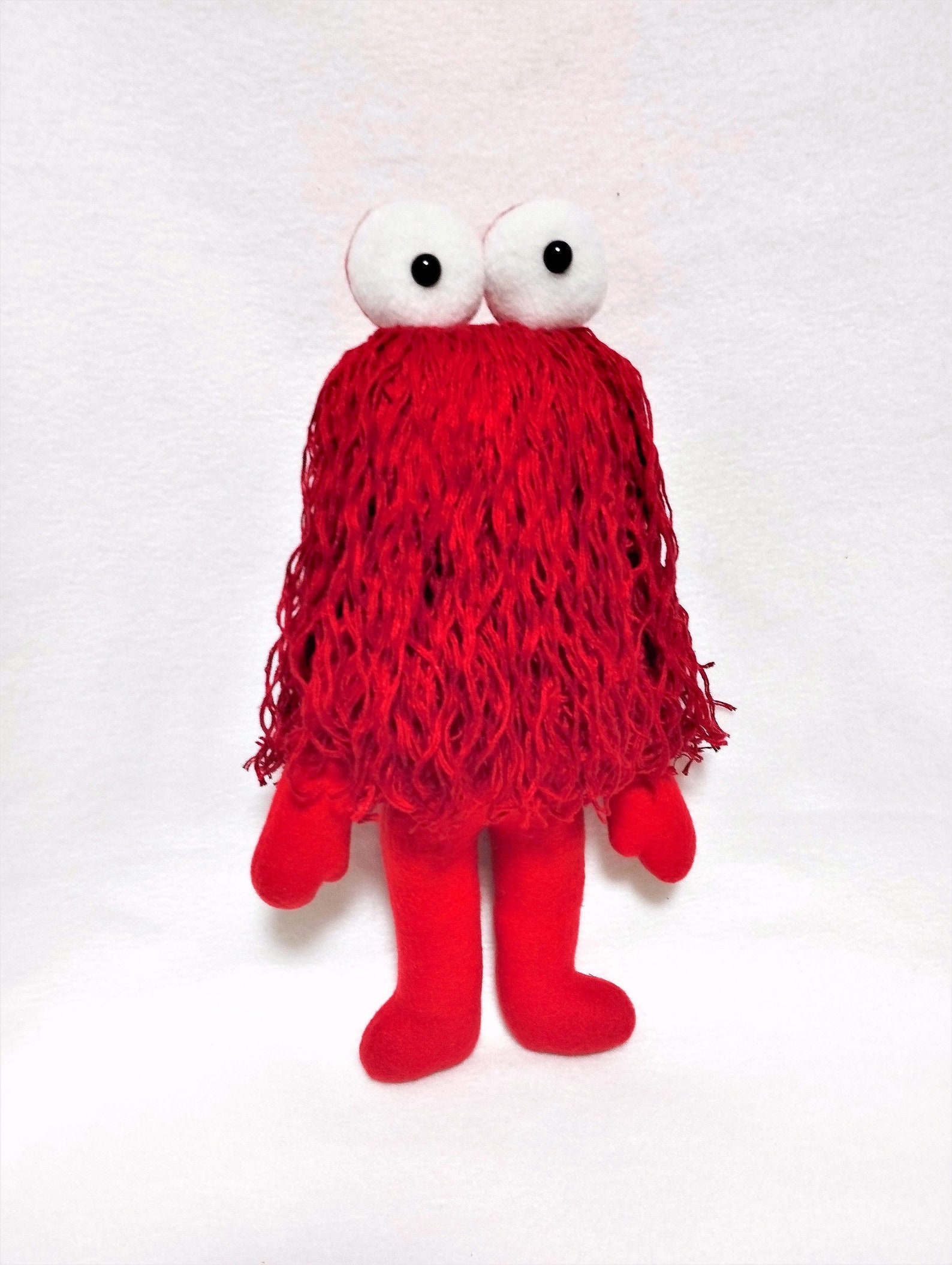 Don't Hug Me I'm Scared - Red Guy Inspired Red Guy (dhmis) Plush Toy 11 ...