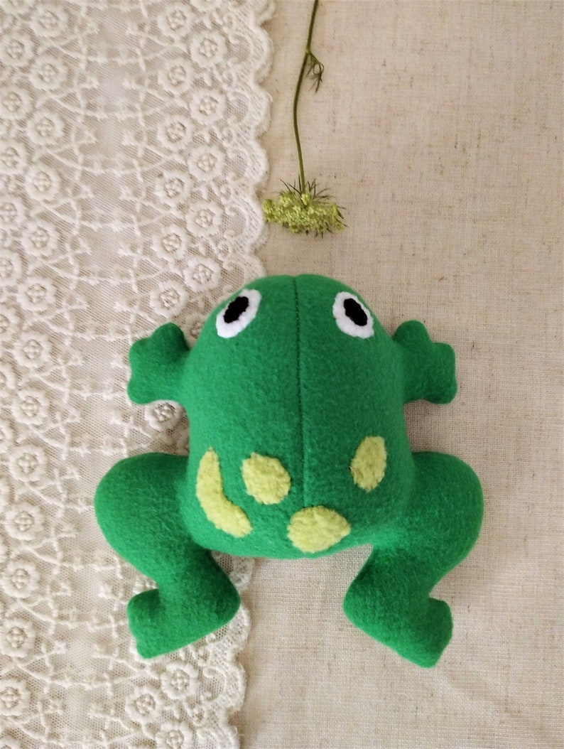 Frog Plush Stuffed Animal Sewing Pattern PDF - Etsy