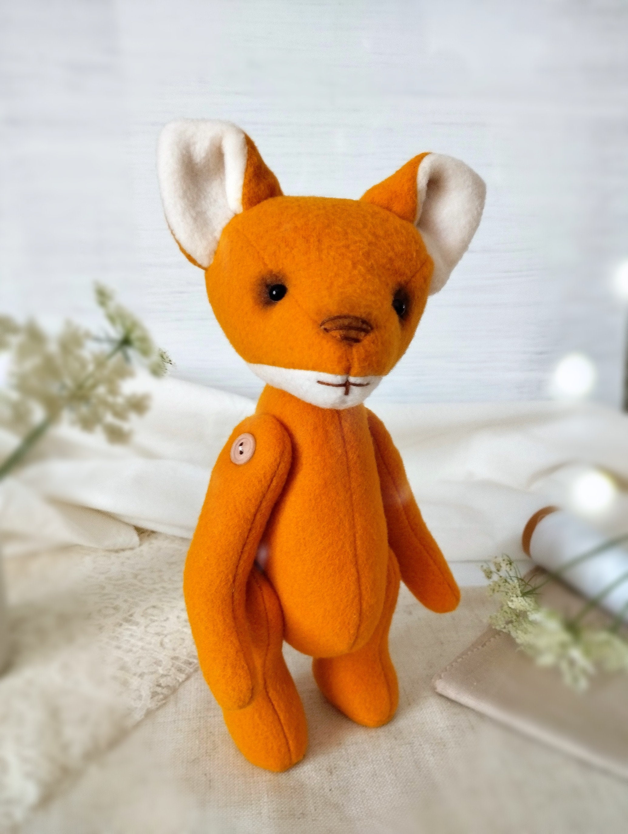 Plush Fox Plush Sewing Instant Download Sewing Pattern PDF - Etsy