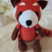 Red Panda Plush Plush Sewing Pattern Stuffed Animal PDF - Etsy