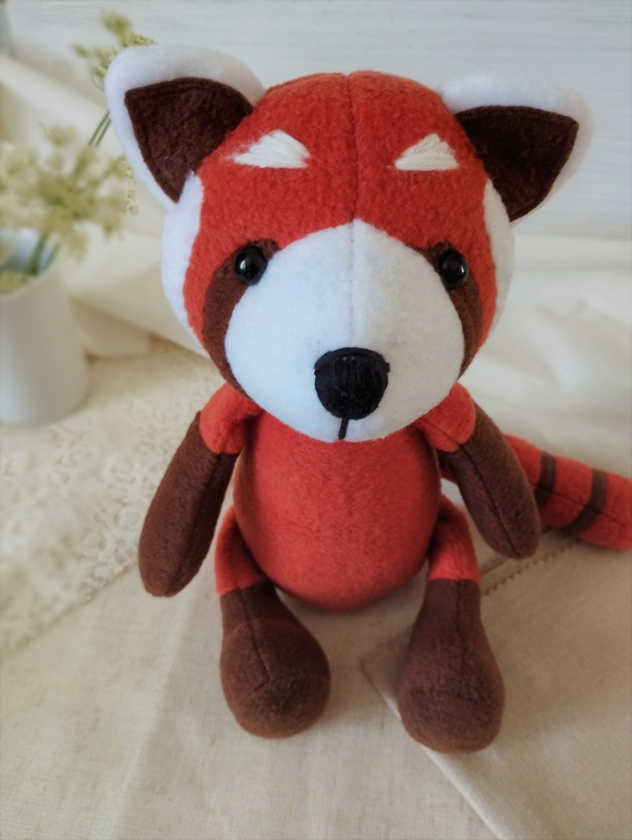 Red Panda Plush Plush Sewing Pattern Stuffed Animal PDF - Etsy