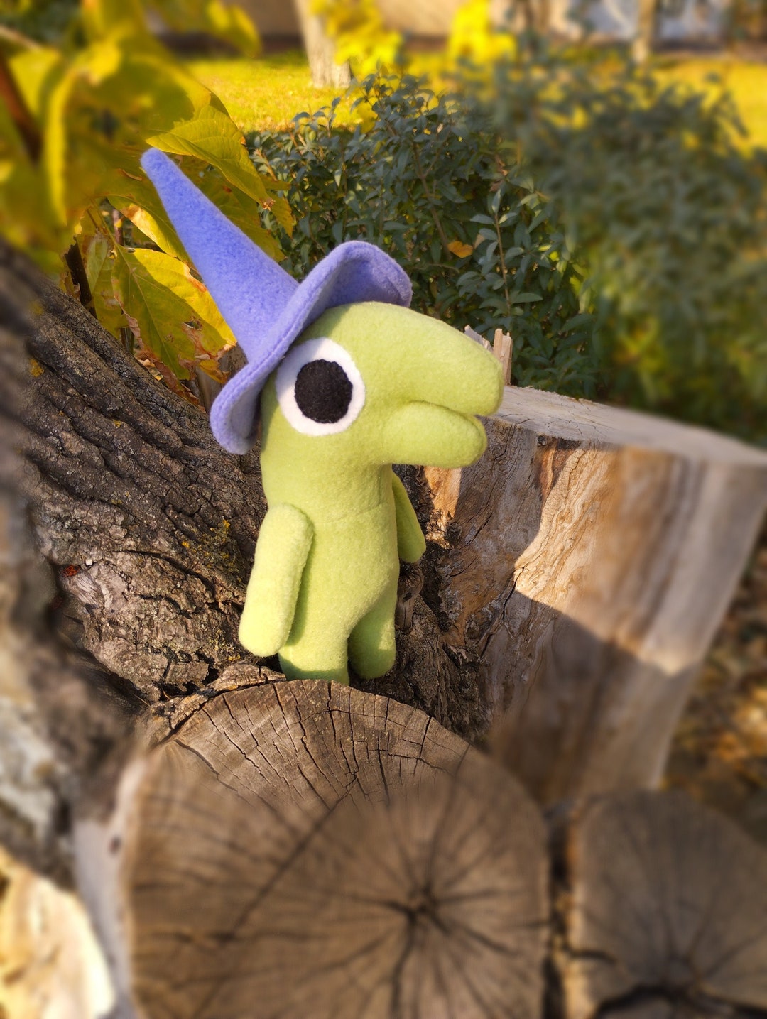 Plush Toy Smiling Friends Glep Plushie Handmade - Etsy