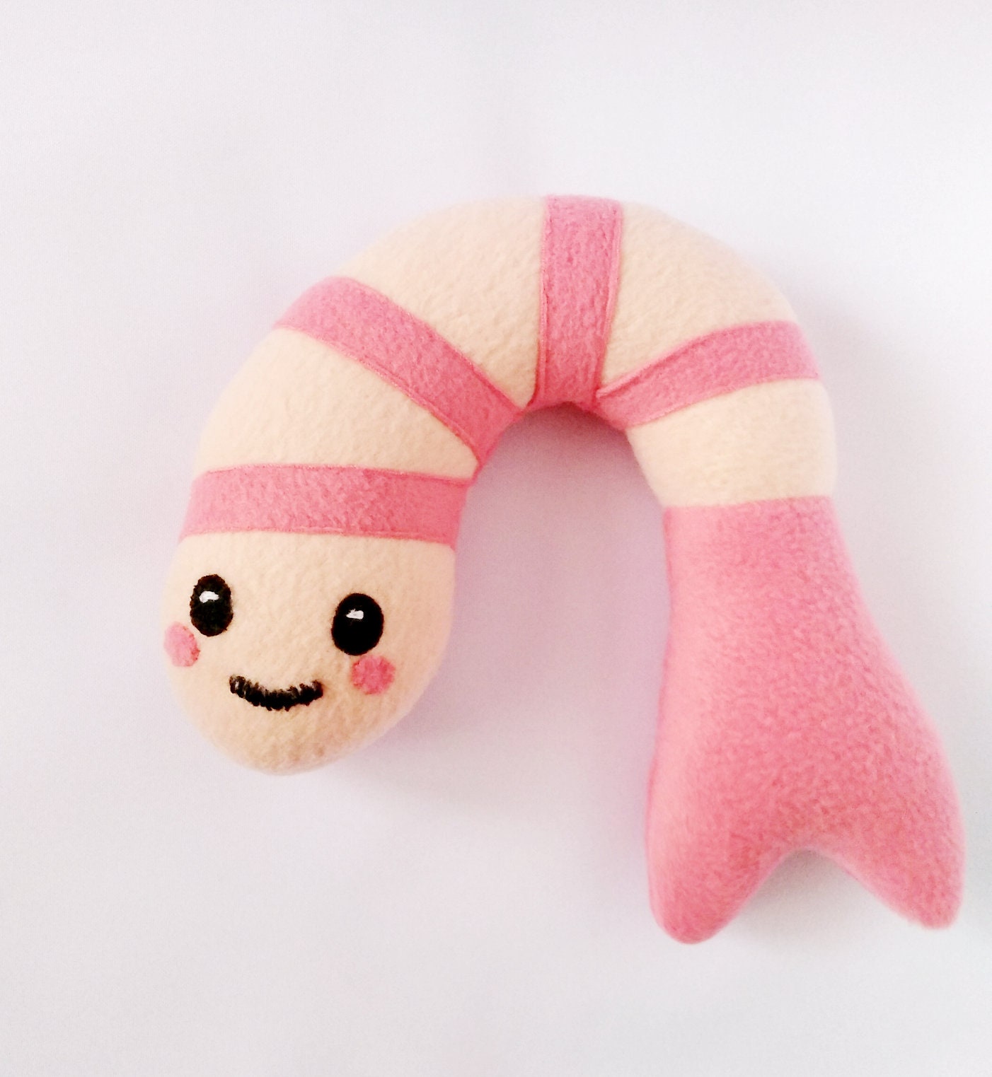 Kawaii Shrimp Plush Toy - Etsy