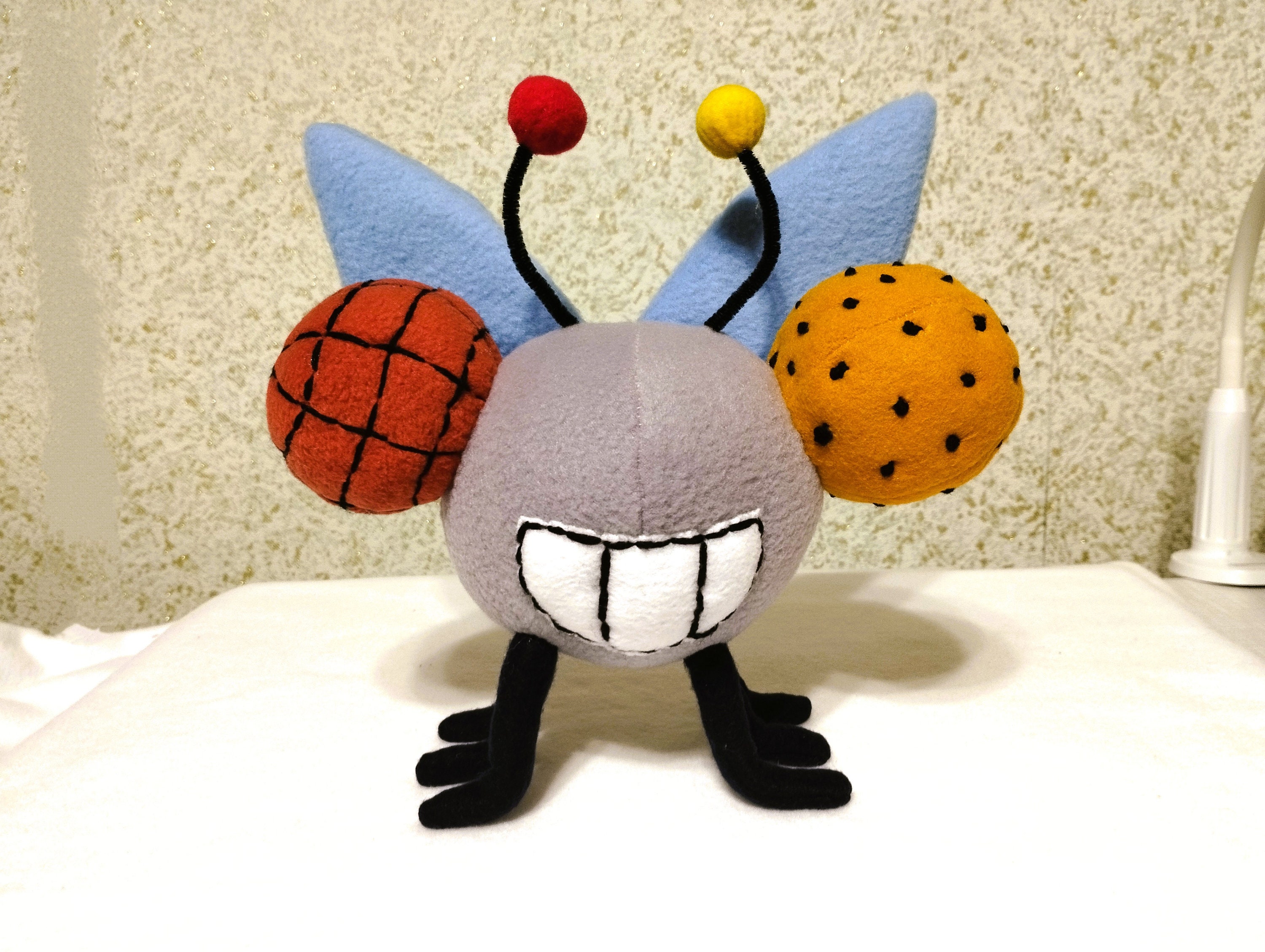 Zip Fly From Bugbo Posable Plush Toy Gift for Kids Bugbo Flash Series ...