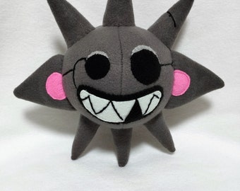 Mario Bros Dark Star Monster With Spikes From Paper Mario Plush Toy - Etsy
