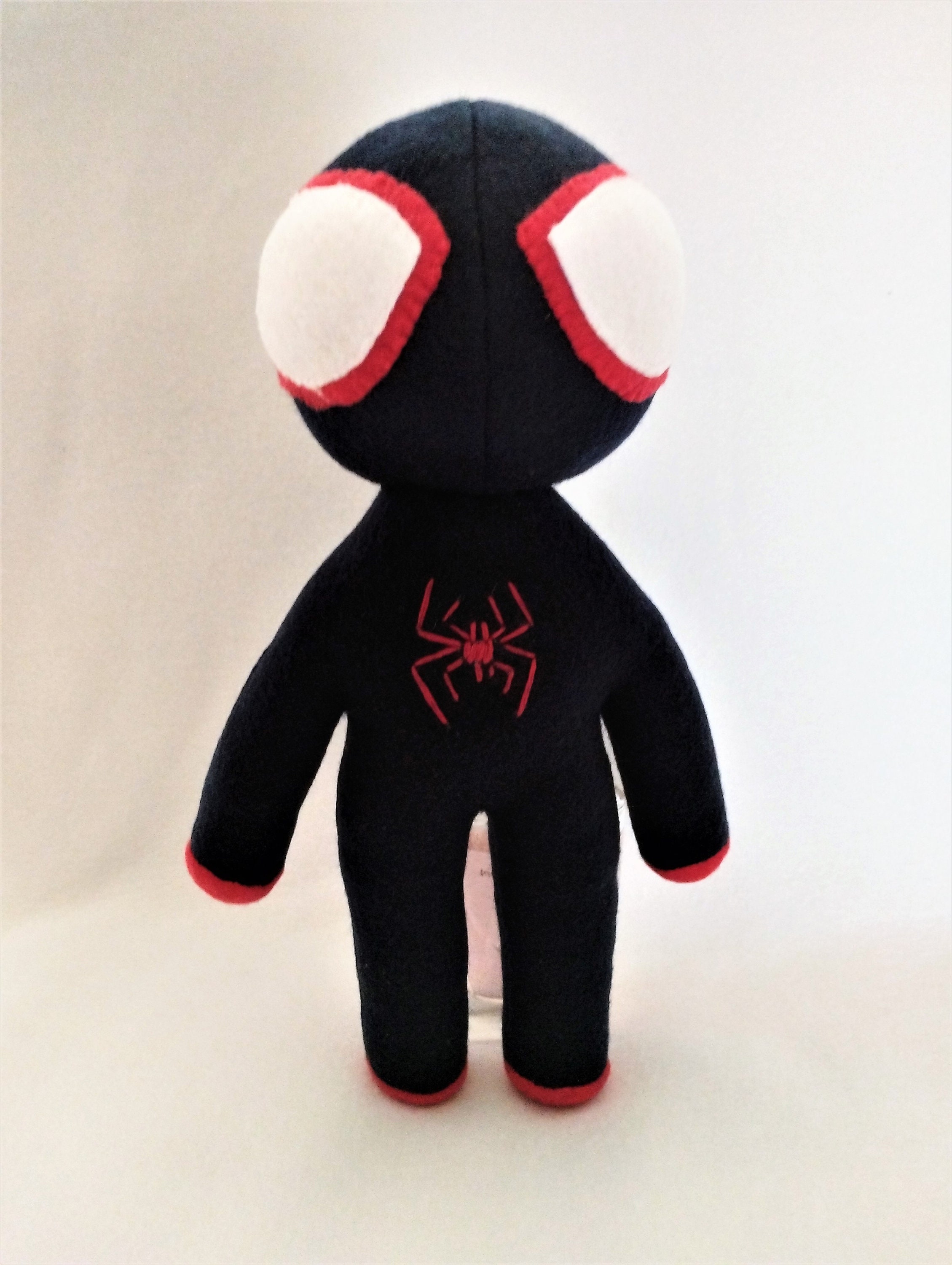 Miles Man Spider Suit Beyond the Spiderverse Inspired Plush - Etsy