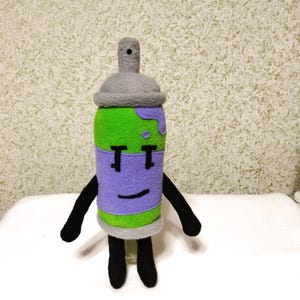 Spraypaint из Burner Object Show Incpired Funmade Unofficial Plush 32 ...