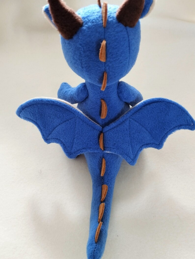 Dragon Plush Sewing Pattern PDF - Etsy