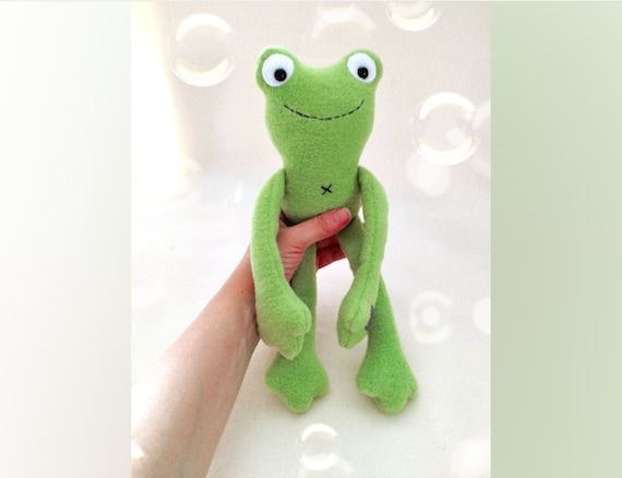 Frog Plush Stuffed Animal Sewing Pattern PDF Frog and Toad - Etsy