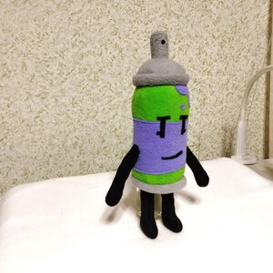 Spraypaint из Burner Object Show Incpired Funmade Unofficial Plush 32 ...