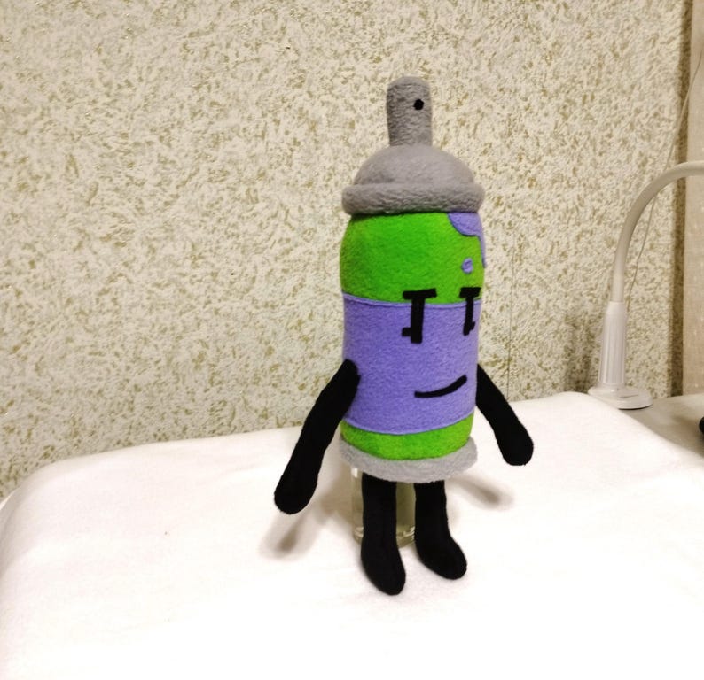 Spraypaint из Burner Object Show Incpired Funmade Unofficial Plush 32 ...