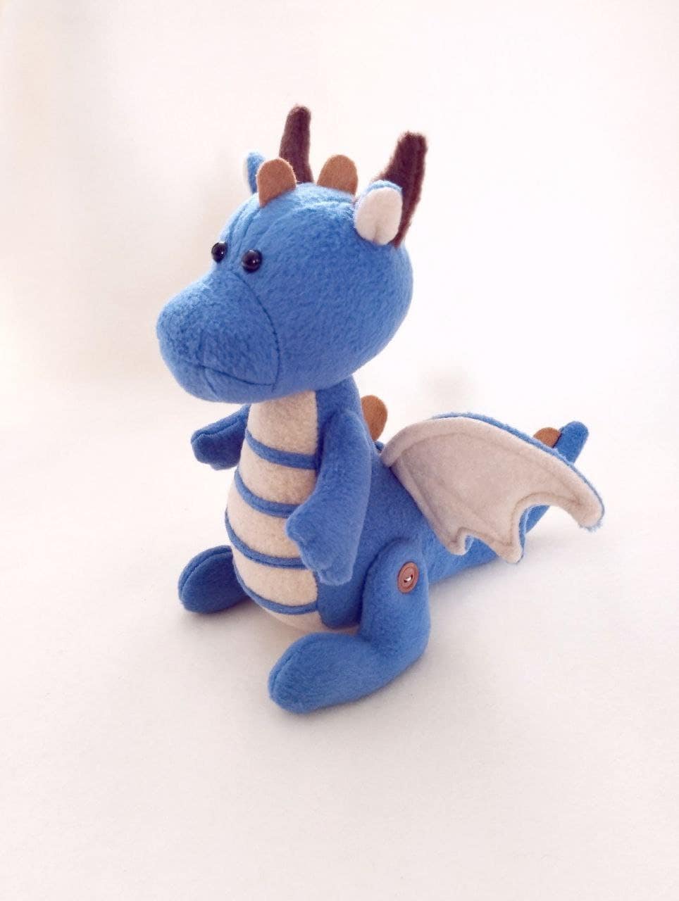 Dragon Plush Sewing Pattern PDF - Etsy