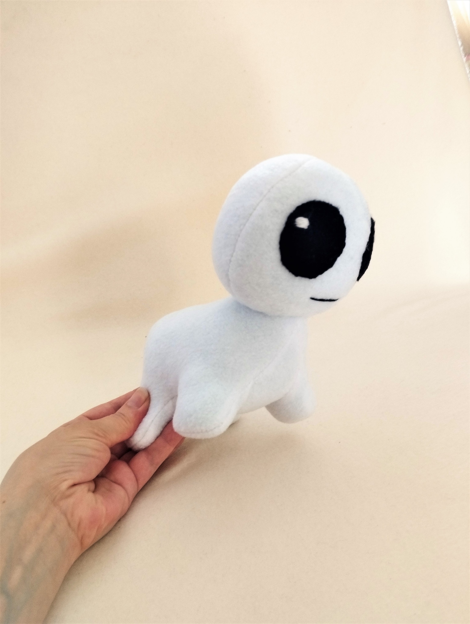 TBH White Yippee Creature Plush Sewing Pattern PDF Cute - Etsy