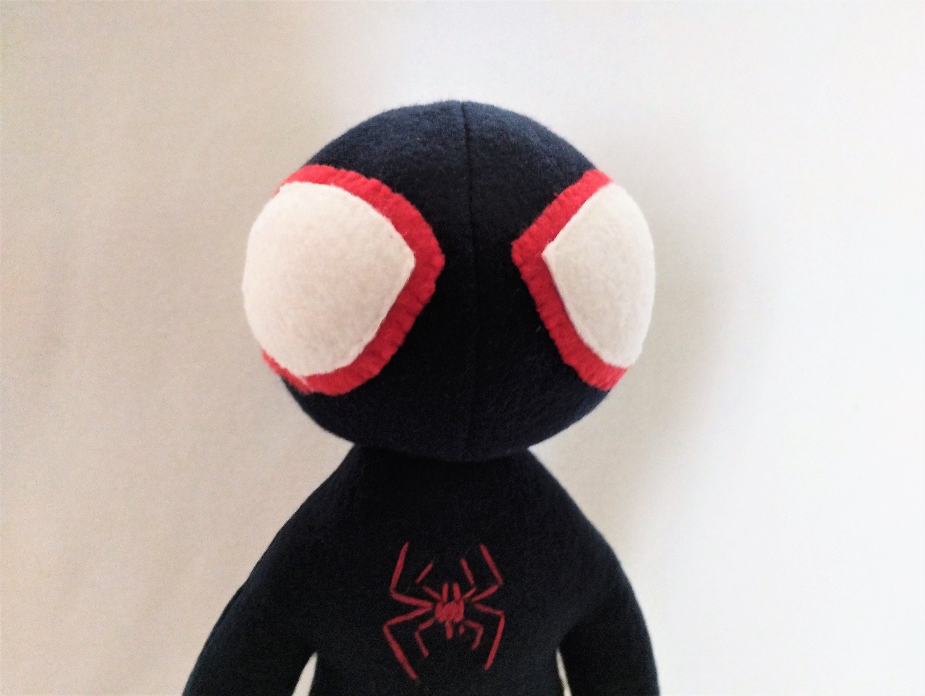 Miles Man Spider Suit Beyond the Spiderverse Inspired Plush Marvel ...