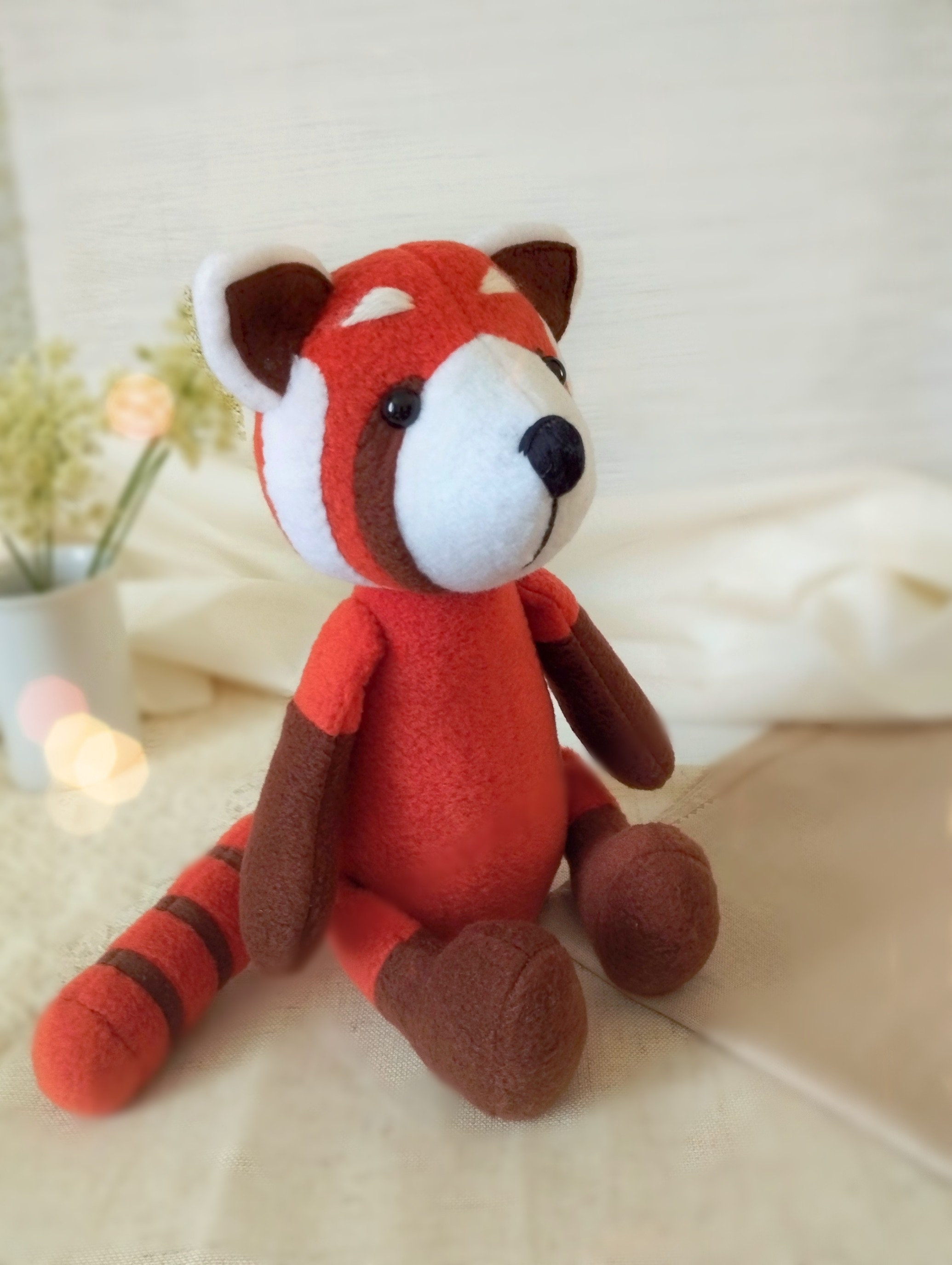 Red Panda Plush Plush Sewing Pattern Stuffed Animal PDF - Etsy