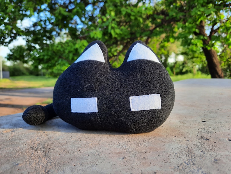 Omori Mewo Plush Omori Plush Gamer Gift Plush Toy Unofficial - Etsy