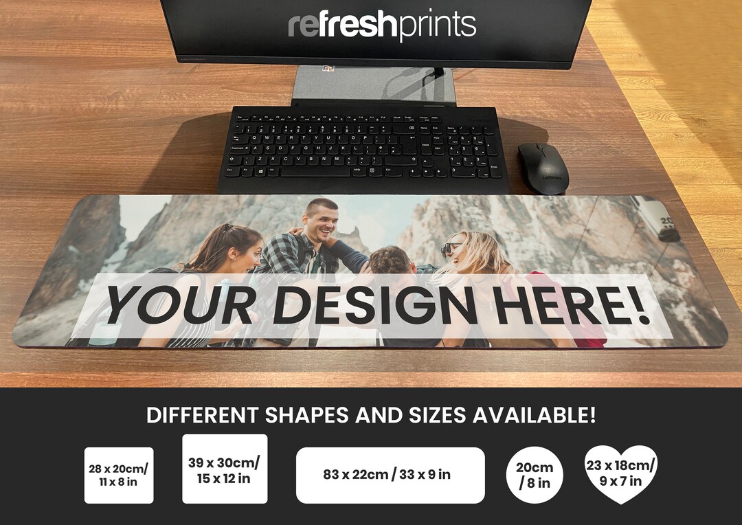 Custom Mouse Mat - Create a Custom Desk Mat Personalised to Create a ...