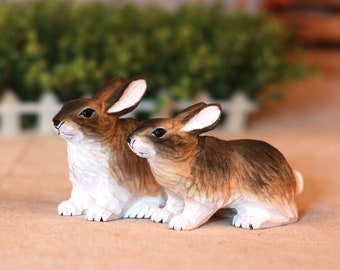 Rabbit/ Wood Decoration/ Rabbit in Woods/ Handcrafted/ Scroll - Etsy