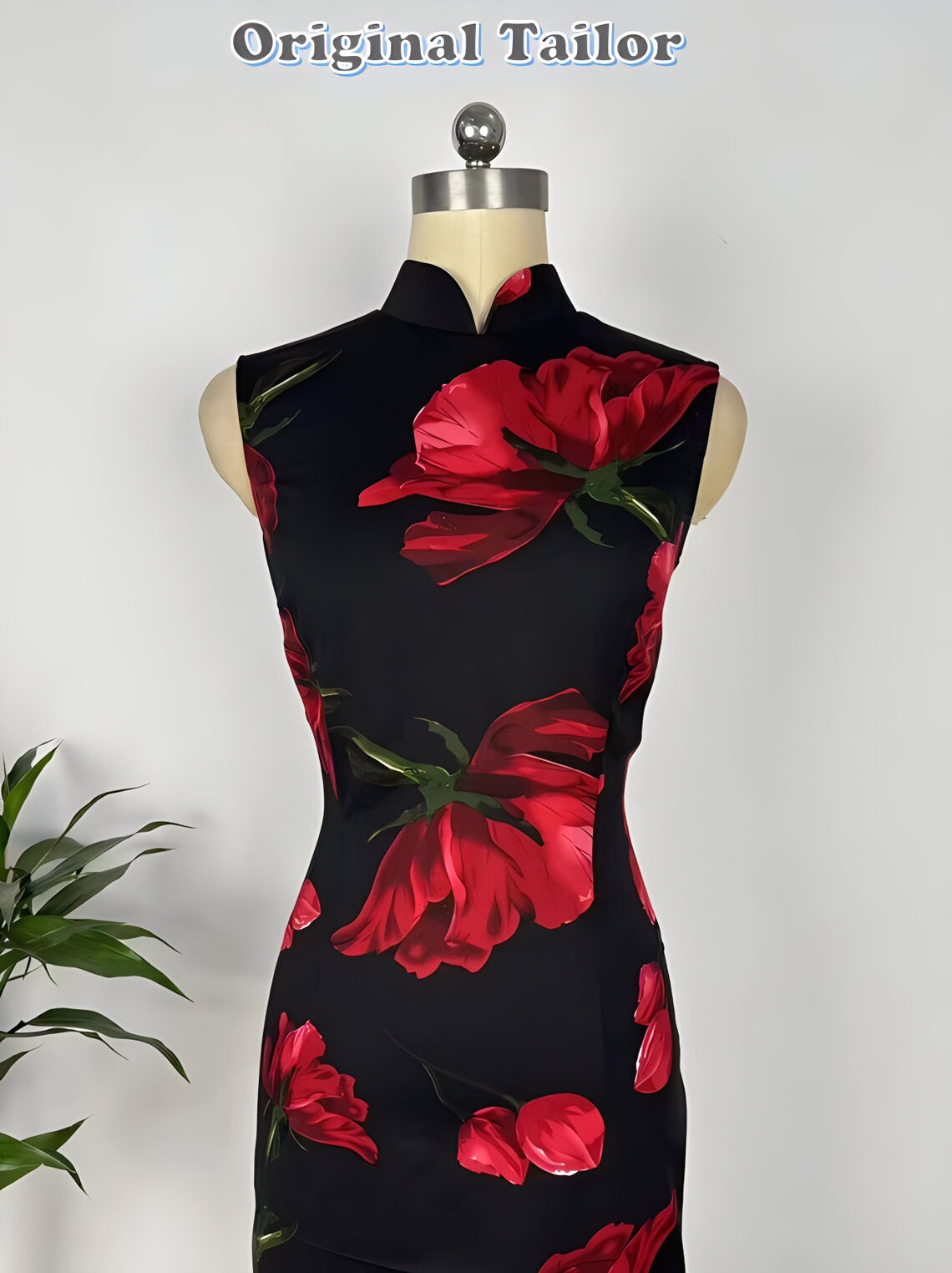 Handmade Custom Retro 1920s 1950s Cheongsam Dress | Chinese Tea ...