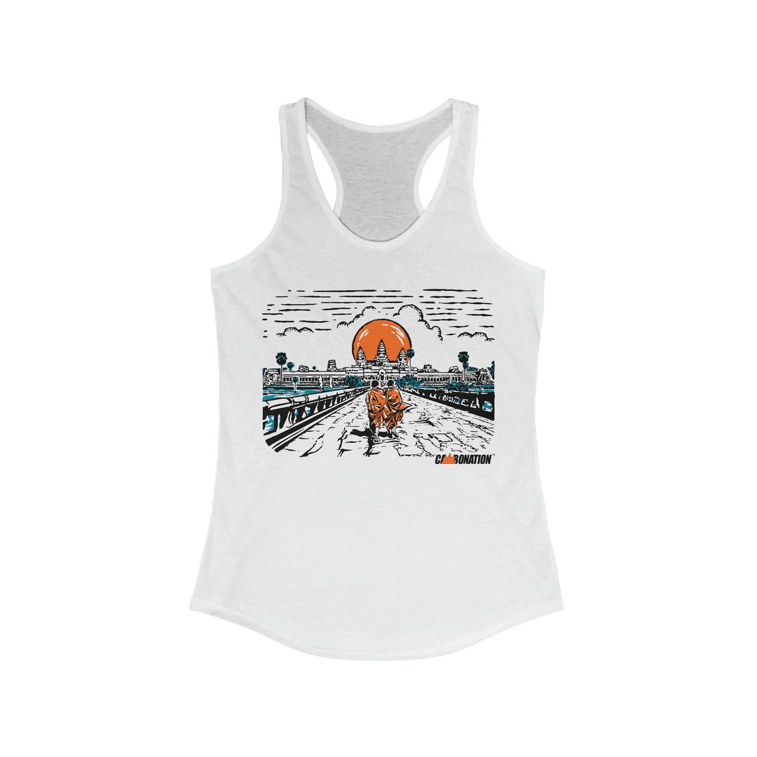 Angkor Vintage - Women Tank Top - Angkor Wat Top - Angkor Wat Shirt ...