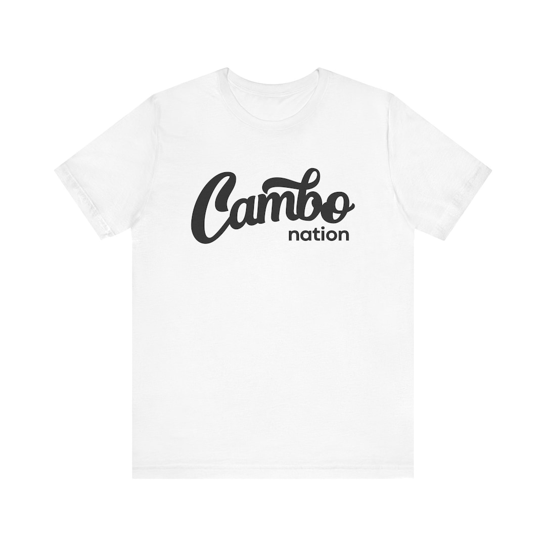 Cambo Nation T-shirt - Traditional Cambodia Clothing - Cambodian ...