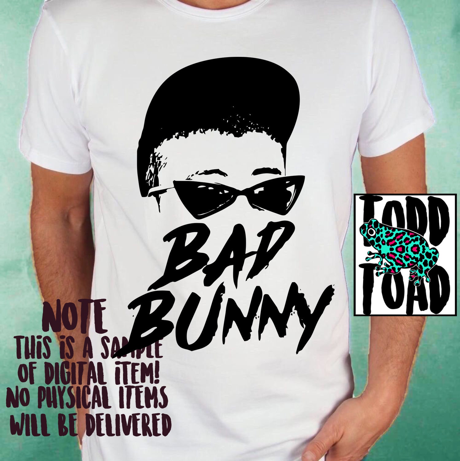 Bad Bunny Svg SVG PNG EPS Jpg Pdf Cricut Silhouette Etsy