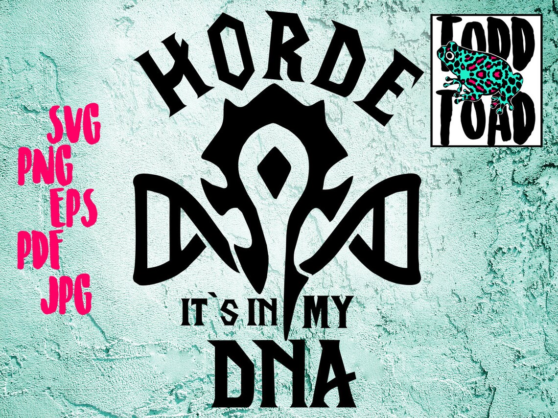 World of Warcraft SVG Horde svg PNG EPS jpg pdf Cricut | Etsy