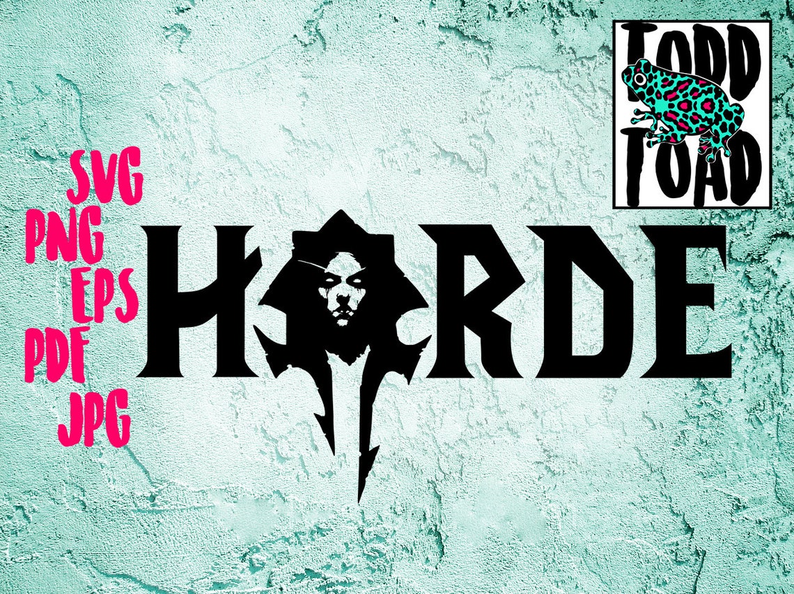 World of Warcraft SVG Horde Svg PNG EPS Jpg Pdf Cricut | Etsy