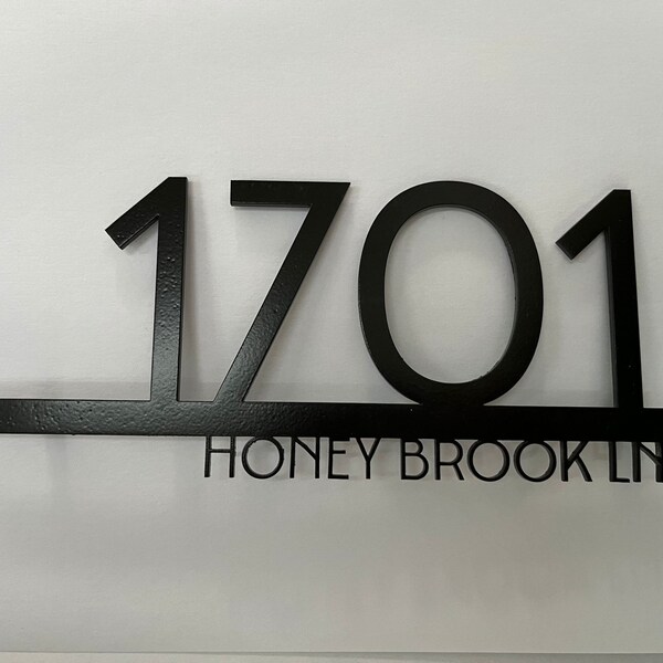 House Numbers Yard Sign - Etsy