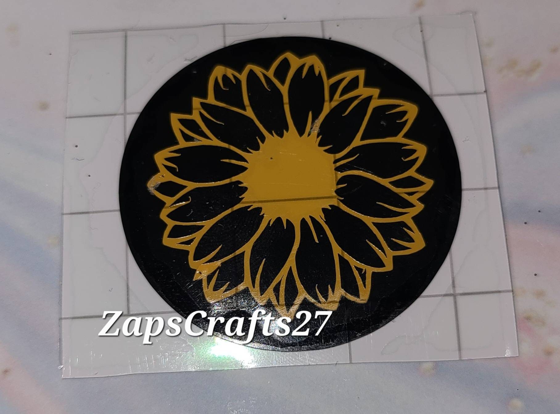 Sunflower Decal - Etsy
