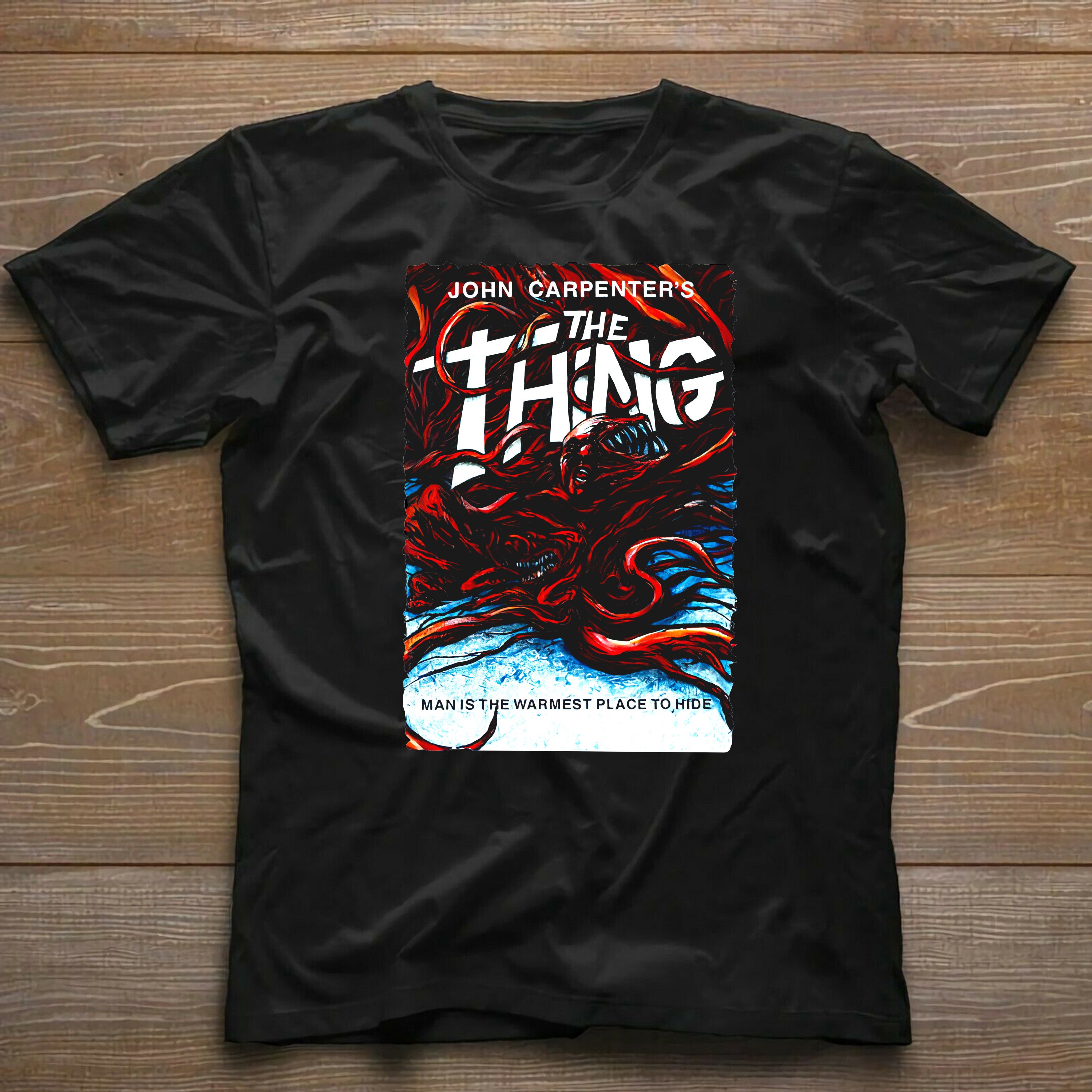The Thing V.11 Movie Poster Print Tee Unisex T-Shirt | Etsy