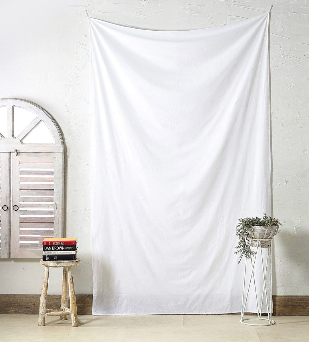 Blank Tapestry, Plain White Sublimation Printing Tapestry Wall Hanging ...