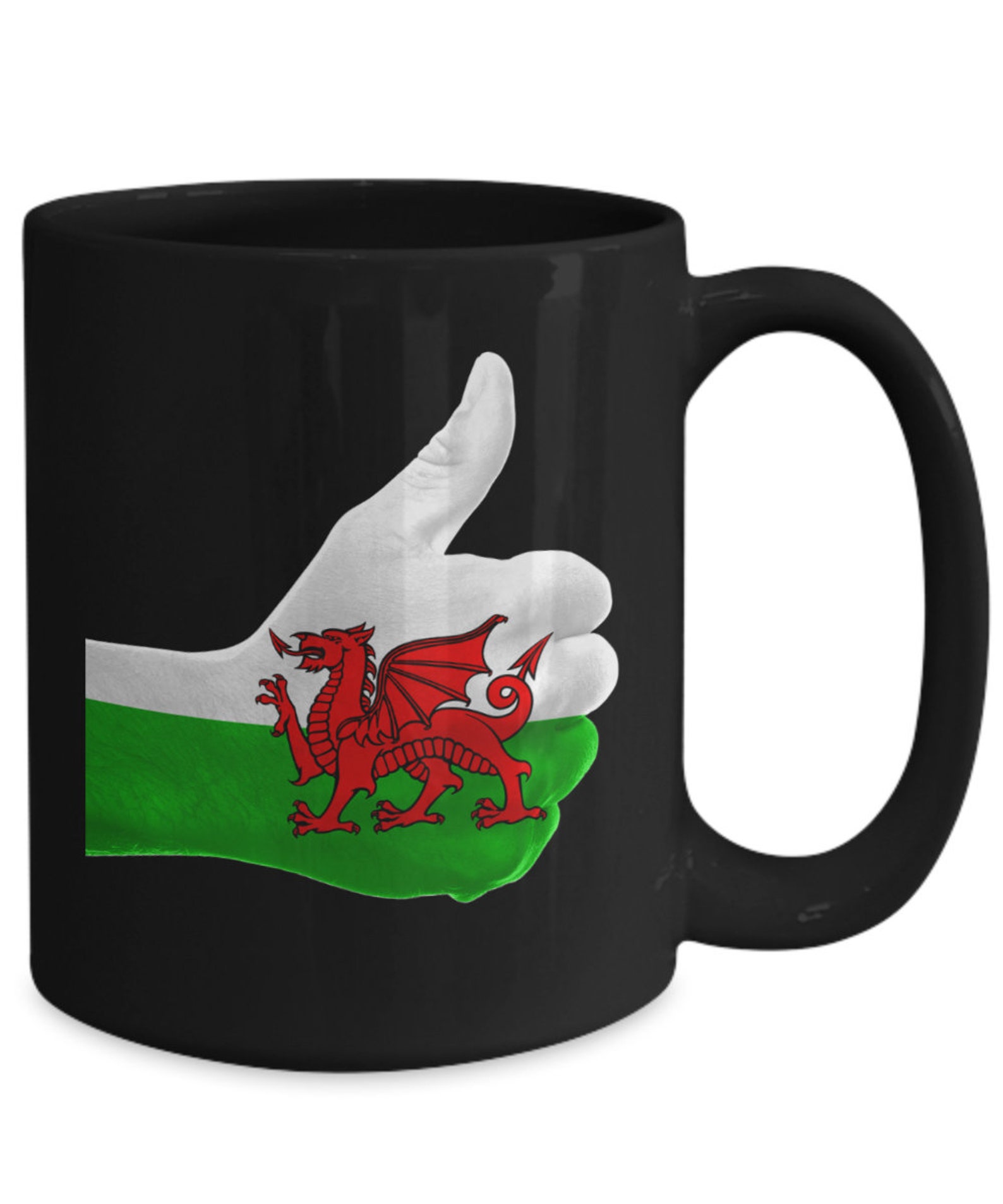 Welsh Mug, Unique Welsh Gift, Welsh Flag Mug, Welsh Gifts, Wales, Welsh ...