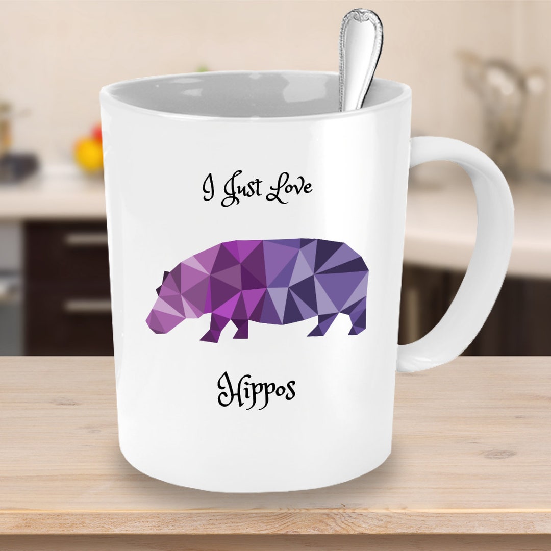 Hippo Mug, Hippo Gift, Hippopotamus Gifts, Hippo Lover Gift, Gift for ...