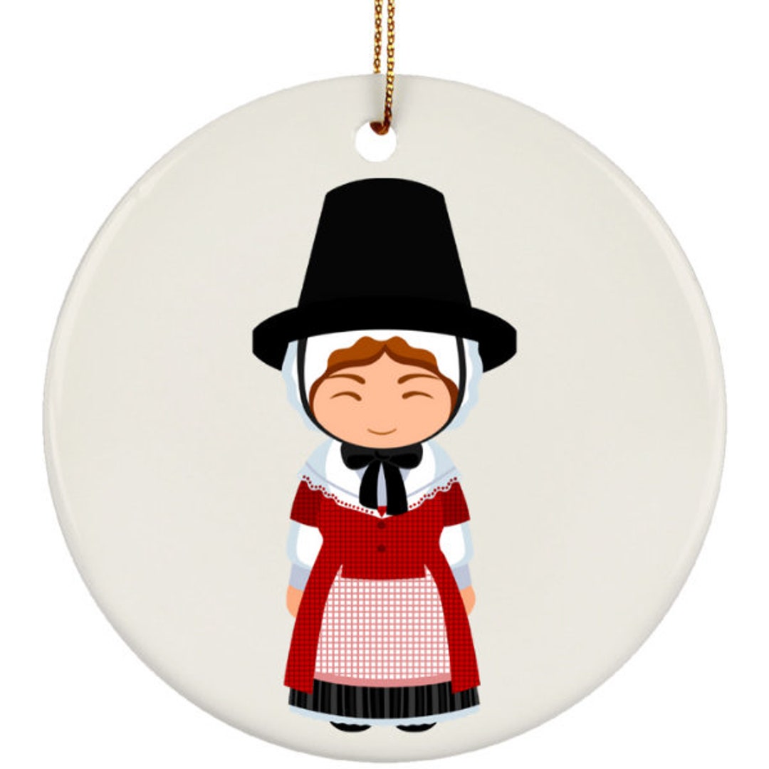 Welsh Ornament, Welsh Lady Gift, Welsh Lady Ornament, Unique Welsh Gift ...